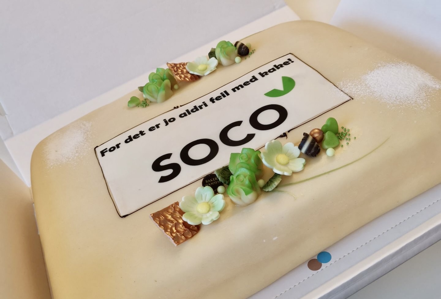 SOCO Kakefest - aldri feil med kake! - Soco